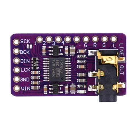 Interface I2s Pcm5102a Dac Decoders Useful Dac Decoder Module For