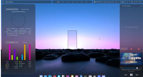 How Can I See And Open The Side Bar In Latte Dock To Customize And Work