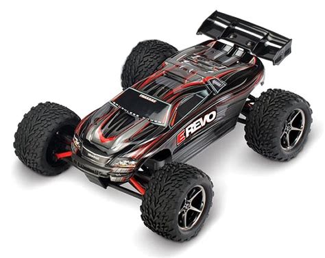 Traxxas 1 16 E Revo Brushed 2010 Electric 4WD Monster Truck 7105 Radio Controlled Model
