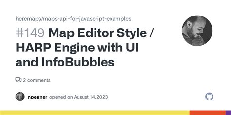 Map Editor Style Harp Engine With Ui And Infobubbles · Issue 149 · Heremapsmaps Api For