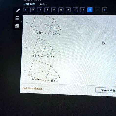solved a triangular prism has an equilateral base with each side of