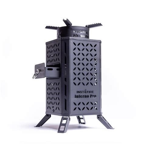 Instafire Inferno Pro Outdoor Biomass Stove Reaches 1200 Degrees
