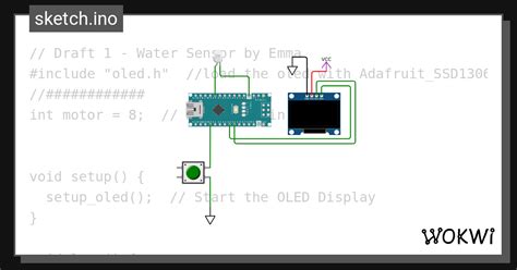 Water Sensor Version 2 Wokwi Esp32 Stm32 Arduino Simulator