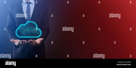 Cloud Computing Concept Cloud For Transfer Data Cloud Computing Big Data Center Future