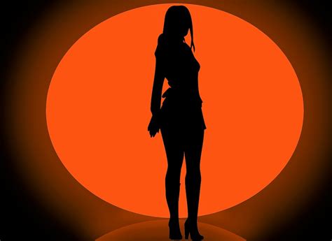 Free Illustration Silhouette Woman Sexy Background Free Image On