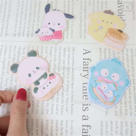 Japan Sanrio × Mochimochi Vinyl Sticker Pompompurin Kawaii Limited