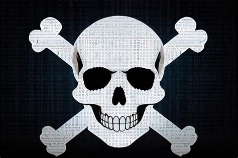 premium photo internet security and malware concept illustration a