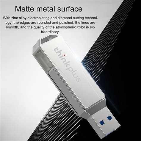 Lenovo Thinkplus Mu Usb Usb C Type C Flash Drive Gb Silver Alexnld Com
