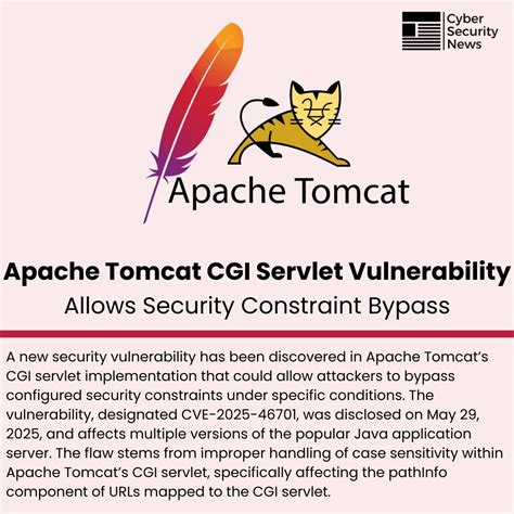 Apache Tomcat Cgi Servlet Vulnerability Cyber Security News ® Posted