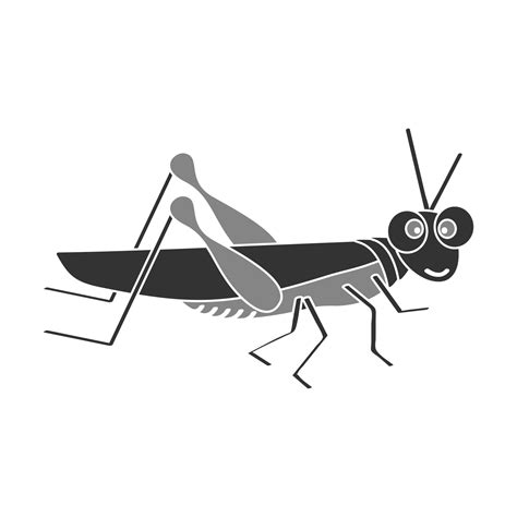 Grasshopper Vector Element 14825041 Vector Art At Vecteezy