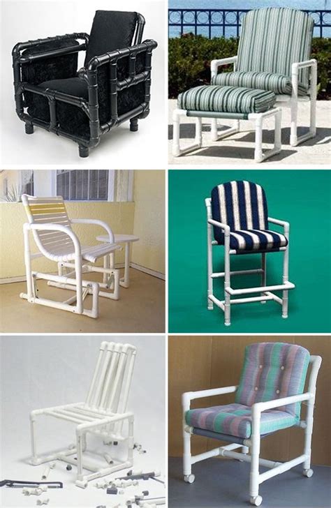 Полезные поделки для дачи из пластиковых труб — 6 соток Мебель из труб Мебель из пвх Стул из пвх