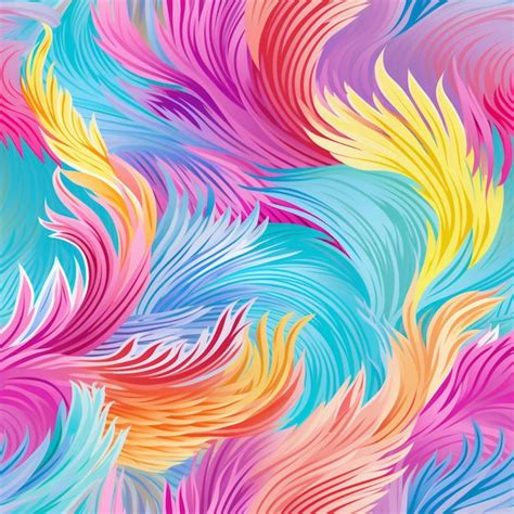 Premium Photo A Colorful Abstract Background With Swirls And Waves Generative Ai