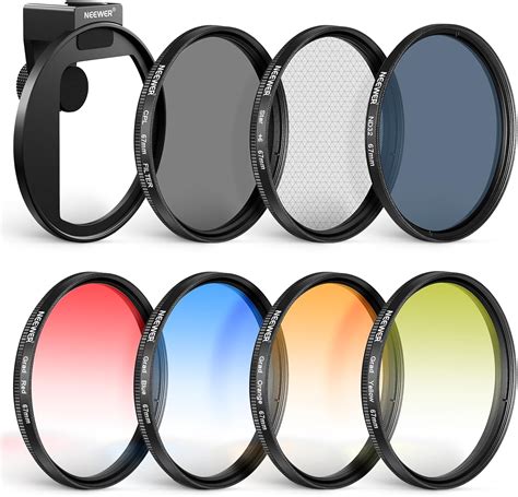 Neewer 67mm Phone Lens Filter Kit Instruction Manual Model Fl P4