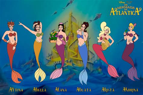 Tmoa The Daughters Of Triton By Jr 95 On Deviantart