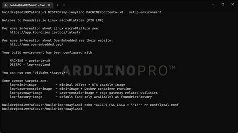 08 How To Build A Custom Image For Your Portenta X8 Arduino
