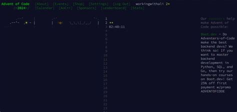 ali rashid on linkedin adventofcode codingchallenges problemsolving