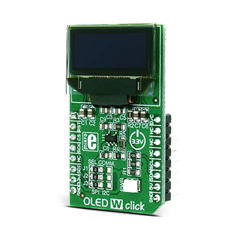 mikroe oled w click roboshop bd