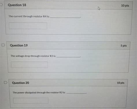 solved question 16 5 pts in the circuit shown using these