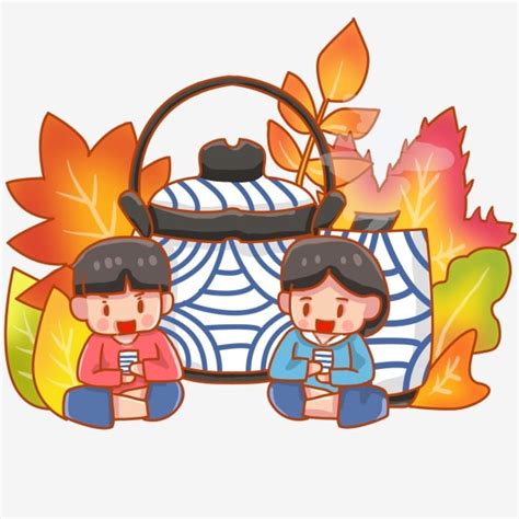 주전자 일본식 찻잔 일러스트 마시는 차 손으로 주전자 감기 예방 Png 일러스트 및 Psd 이미지 무료 다운로드 Pngtree