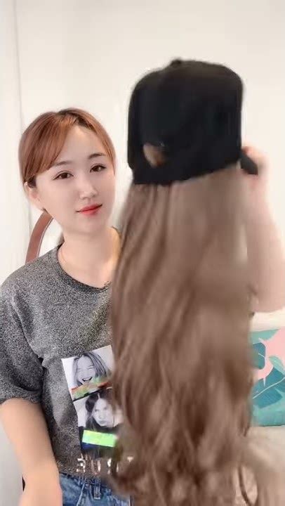 가발모자긴머리웨이브모자제니쌤헤어디자이너 Youtube