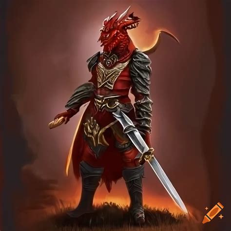 Dnd Black Dragonborn