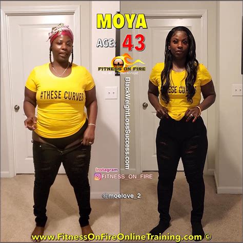 Moya Lost 65 Pounds Black Weight Loss Success