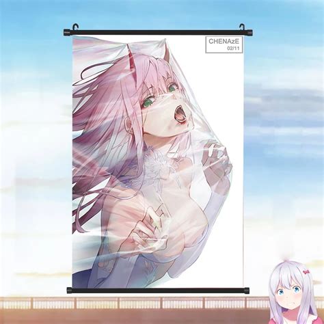 Anime Darling In The Franxx Zero Two Cosplay Poster Wall Art Decor