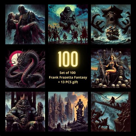 Frank Frazetta Etsy