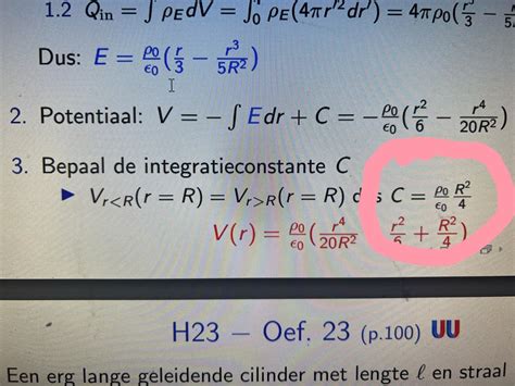 Integration Constant Of Potential V Rphysicsstudents