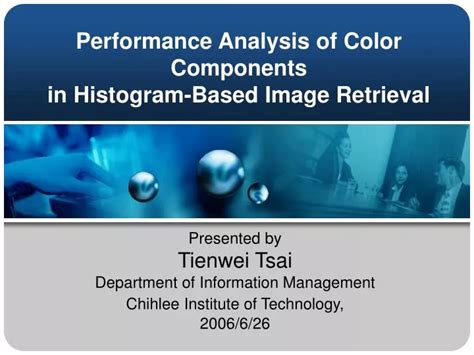 Ppt Performance Analysis Of Color Components In Histogram Based Image