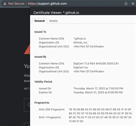 Github Certificate Expired On March 21 2023 Rgithub