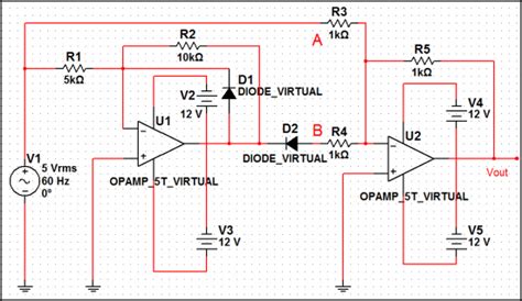 Precision Full Wave Rectifier Circuits Basic Circuit Circuit Diagram SeekIC Com