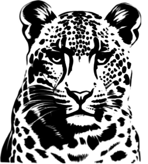Leopard Silhouette Psd 800 High Quality Free Psd Templates For Download