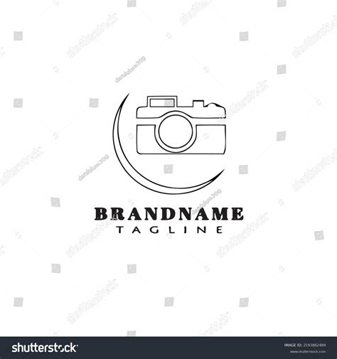 Camera Logo Cartoon Design Template Icon Stock Vector Royalty Free