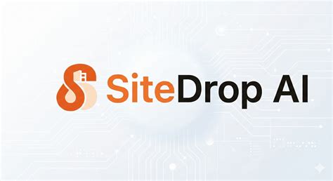 Sitedrop Ai Ai Powered Landing Page Generator
