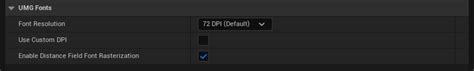 using signed distance field text rendering in unreal engine unreal
