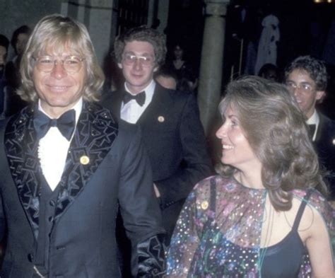 John Denver And Wife Annie Martell Attend The 20th Annual Grammy Awards