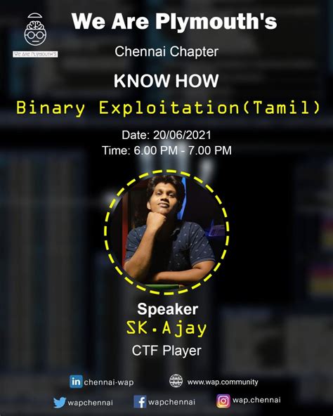 Ajay Sk On Linkedin My First Talk Everbinary Exploitation 101it