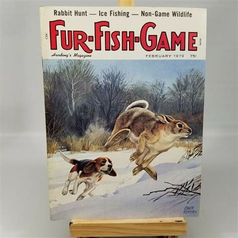 Vintage Fur Fish Game Magazine February 1979