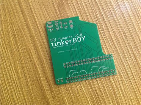 Testing Out My DPI Adapter For Raspberry Pi Zero And TinkerBOY