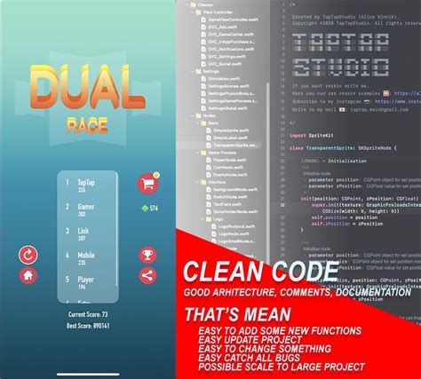 Dual Race IOS App Source Code By TapTapStudio Codester