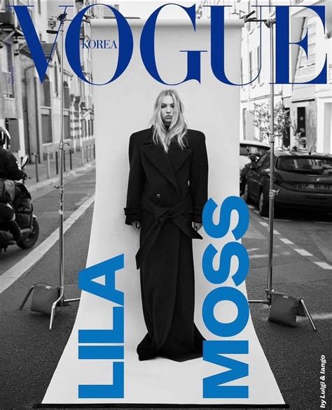 Lila Moss Vogue Korea May 2023 • Celebmafia