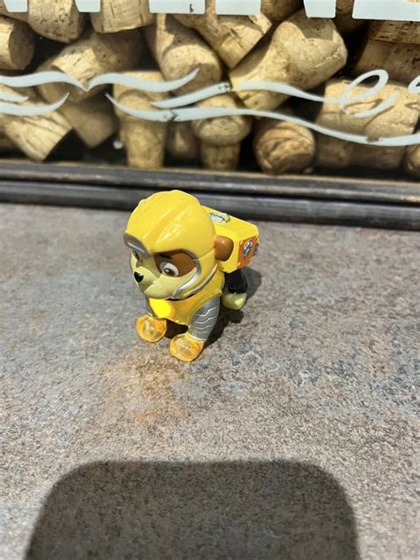 Paw Patrol Mighty Pups Charged Up Rubble Pup Light Up Figure £1000