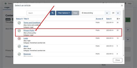 How To Add An I Agree To Privacy Policy Checkbox On The Joomla Contact