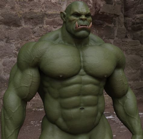 Green Orc Hd Mercilus 9 Hd By Geserty On Deviantart