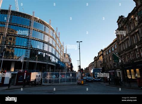Newcastle Upon Tyne 15th Jan 2024 Pilgrim Street Development In