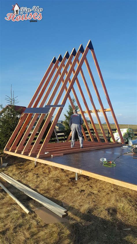 How To Build An A Frame Cabin Step By Webframes Org