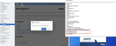 Sf A Y Messagebox Modal Dialog Announcement Of Messagebox Is Missing Issue