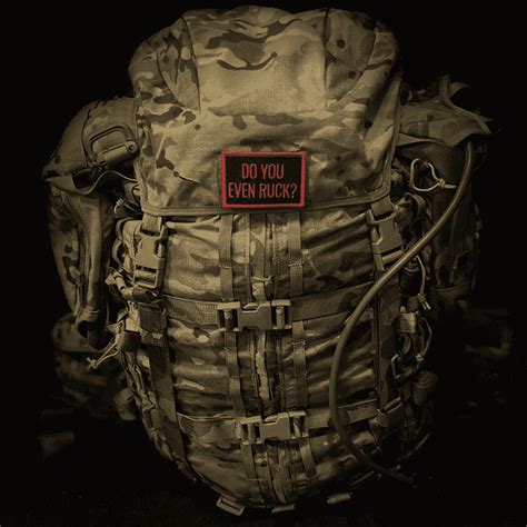 Do You Even Ruck Velcro Morale Patch Highest Quality Lowest Cost