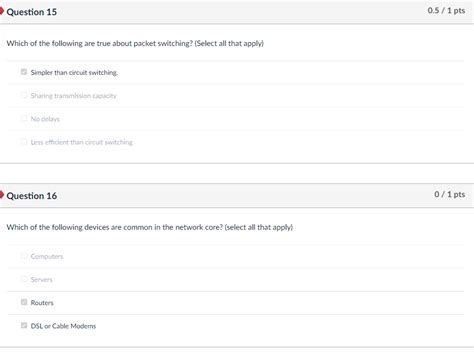 Solved The Process Of Sending A Packet From Its Source To